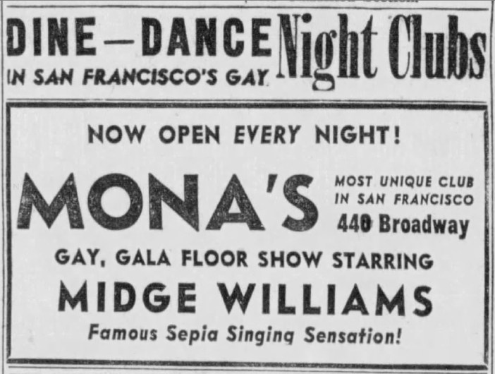 The Mysterious Midge Williams – Brian Ferrari's Blog